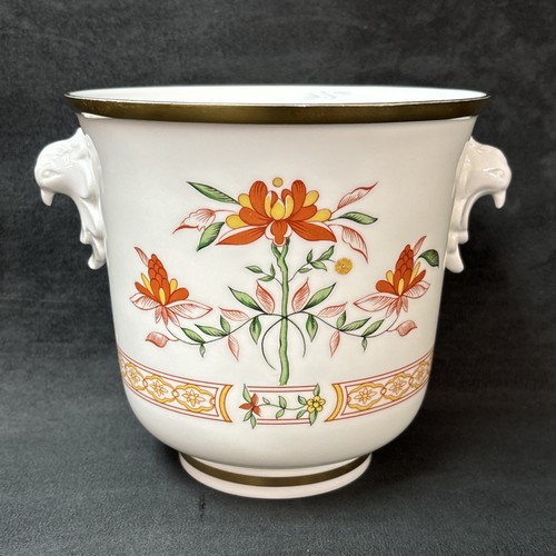 Royal Worcester CHAMBERLAIN (Orange) Planter Cashe Pot | eBay