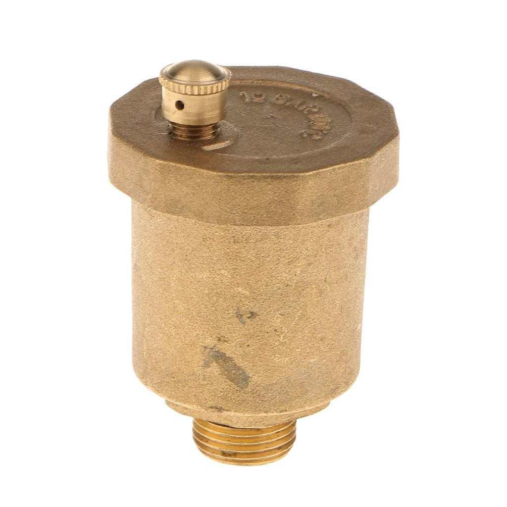 1/2" Brass Automatic Air Vent Valve For Solar Water Heater Pressure Relief Value | eBay