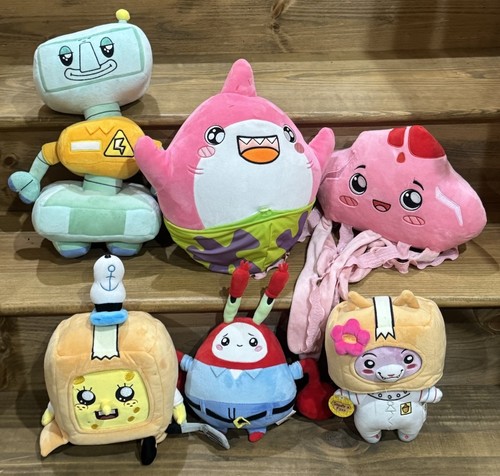 LANKYBOX SpongeBob Squarepants Limited Edition Plush Lot 6 Some New ...