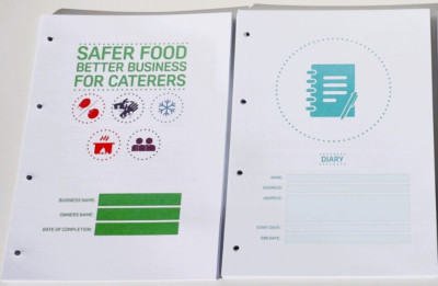 Safer Food Better Business for Caterers 2025 SFBB & 13 Month Diary Hole ...