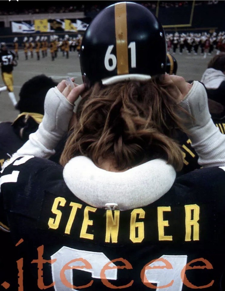 Brian Stenger c. 1970-1972 Pittsburgh Steelers Game Worn Jersey ...