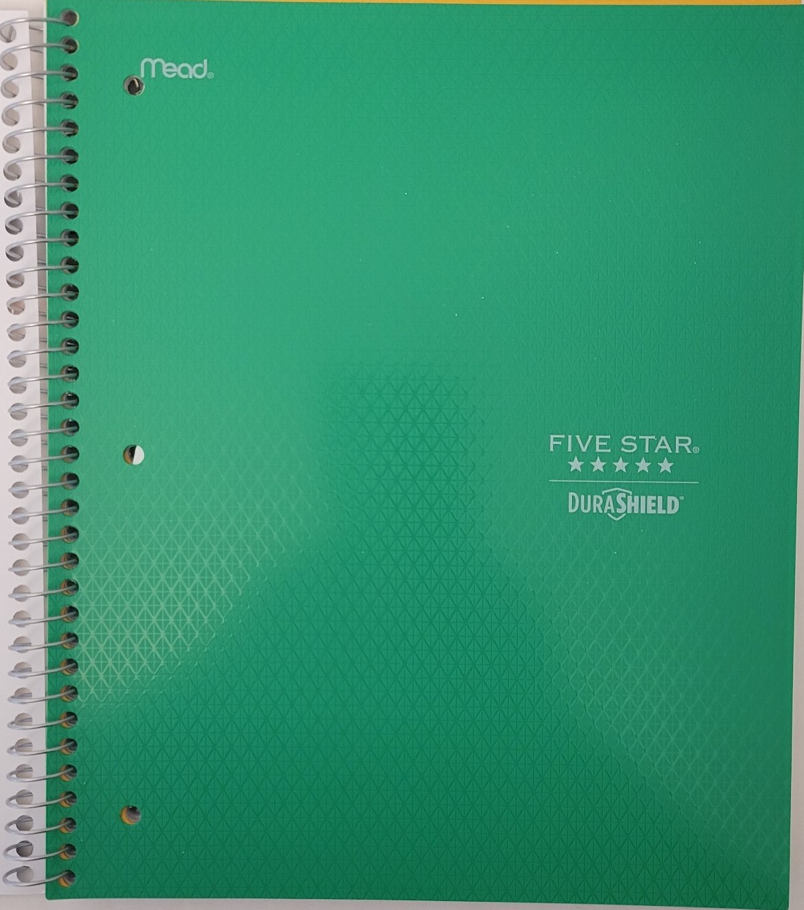 Mead Five Star Durashield 1 Subject College Ruled Notebook 120 Sheets ...