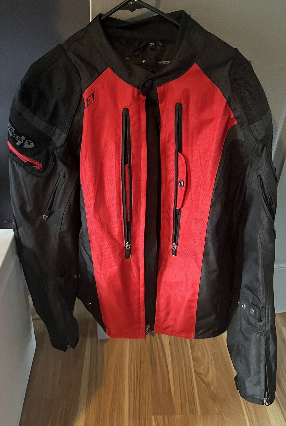 Men's Joe Rocket Atomic 5.0 Motorcycle Jacket size L With Armor | eBay