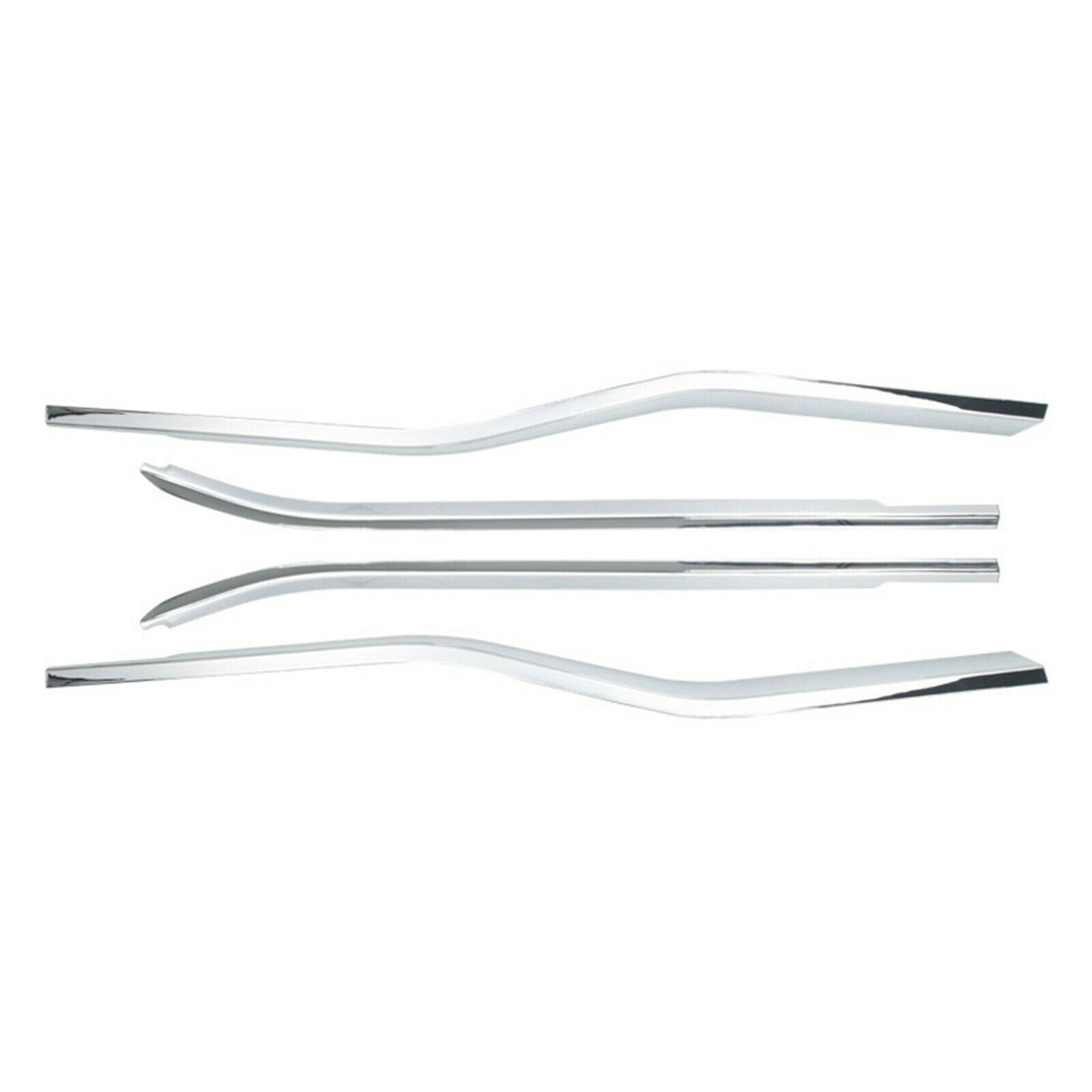 For 2021-2025 Ford F150 4Dr Crew Cab Chrome Window Sill Trims Covers ...