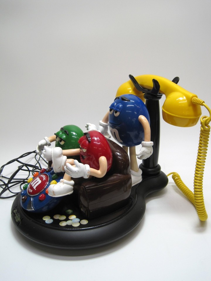 Vintage Collectable M&M's Animated Talking/Light Up Land Line MM ...