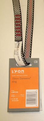 Lyon Slings - 15mm Dyneema Anchor Sling 22kn Climbing, Caving, Rescue ...