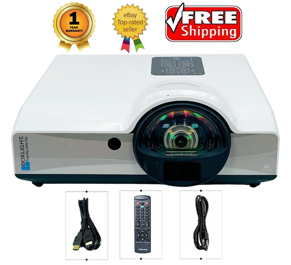 Boxlight Boston X32NST 3LCD Projector | 1080p | HD | 3200 ANSI Lumens ...