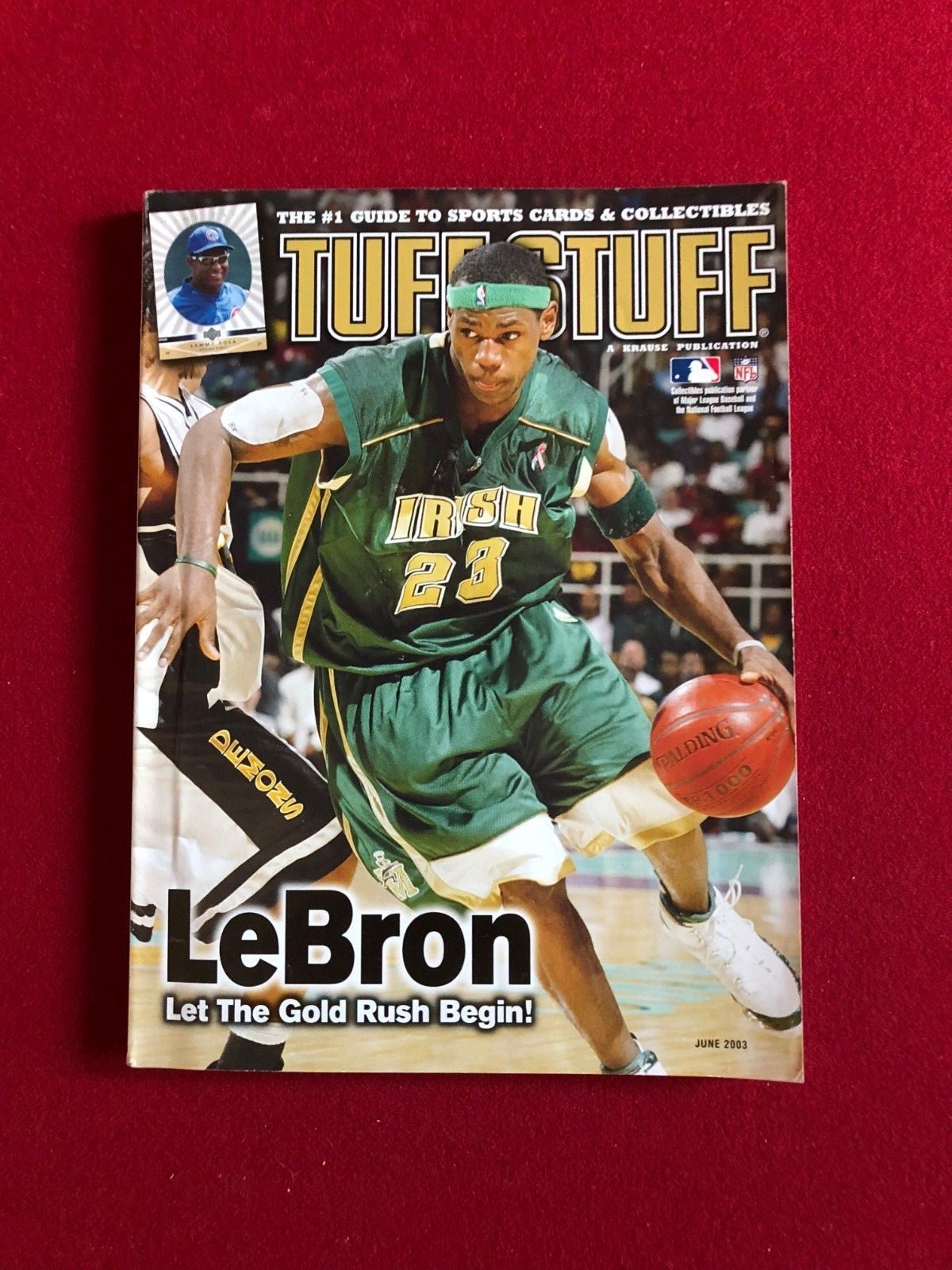 2003, LeBron James, "TUFF STUFF" Magazine (No Label) Scarce | eBay