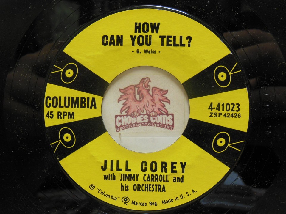 Jill Corey – I Feel Pretty / How Can You Tell?, 45 RPM VG (18H) | eBay
