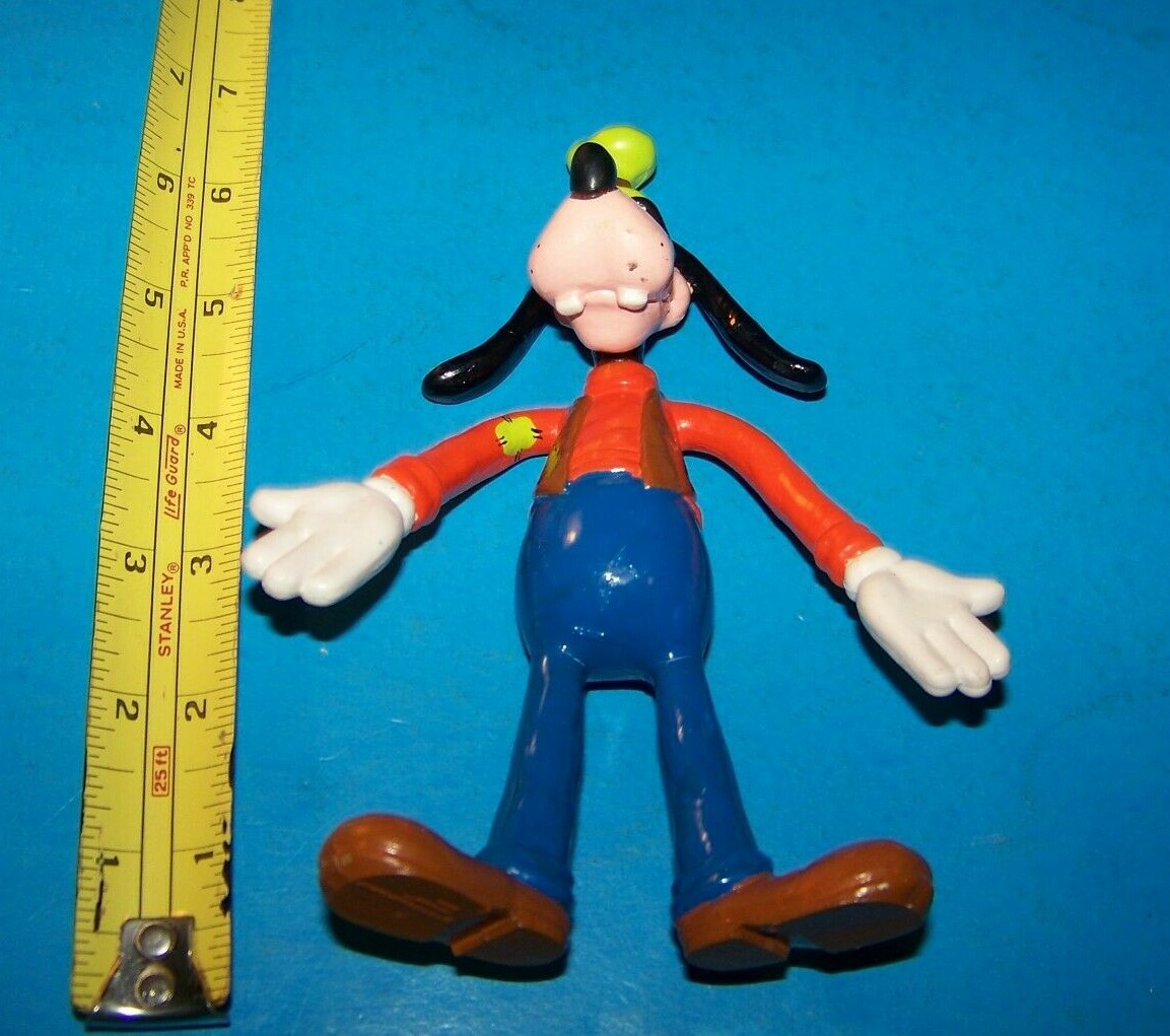 Disney Goofy 6" Figure Vintage Bendable Figure Applause Poseable | eBay