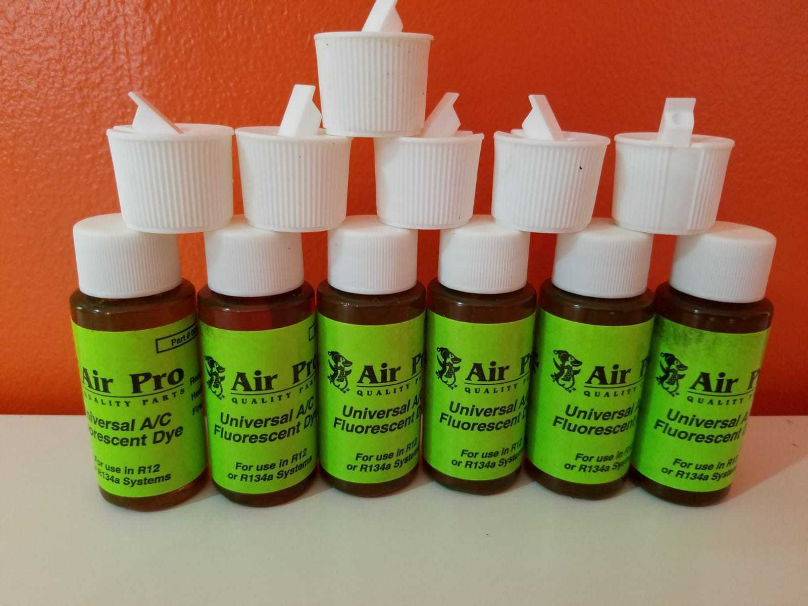 A/C Leak Detection Dye 1oz/ Universal A/C Fluorescent Dye/ AC UV Tracer ...