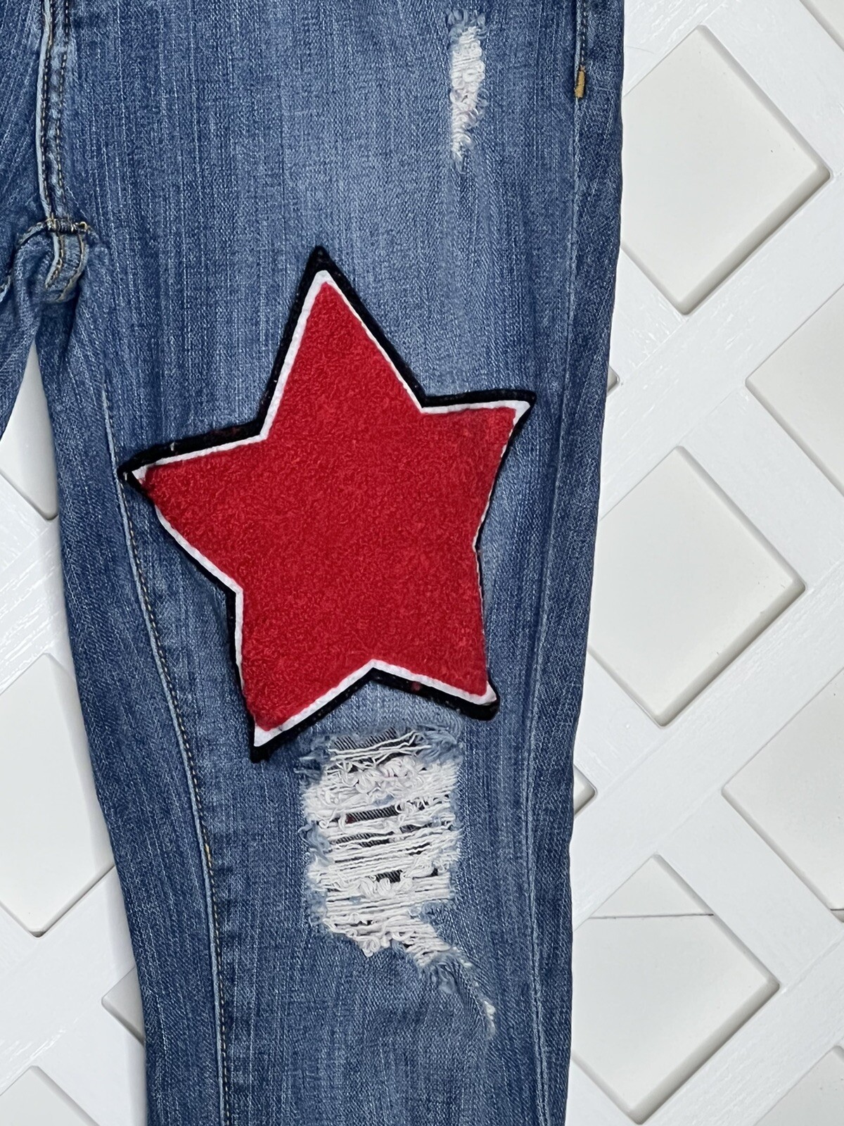 Carmar Denim Kaveri Ryan Jean Womens Size 27 Two Red … - Gem