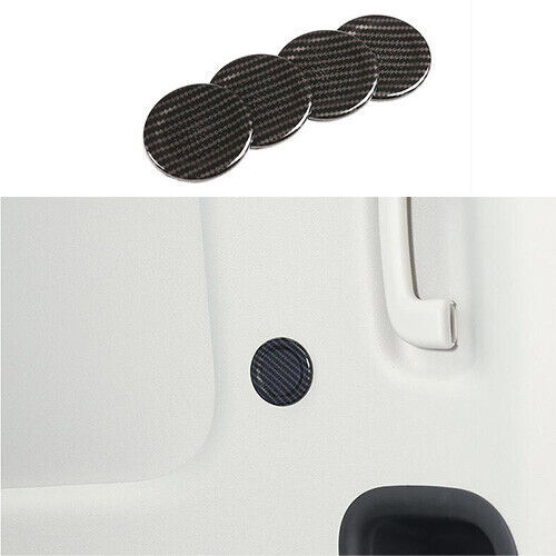 4X For Land Rover Defender 2020-2023 Carbon Fiber Cover Trim Top Roof ...