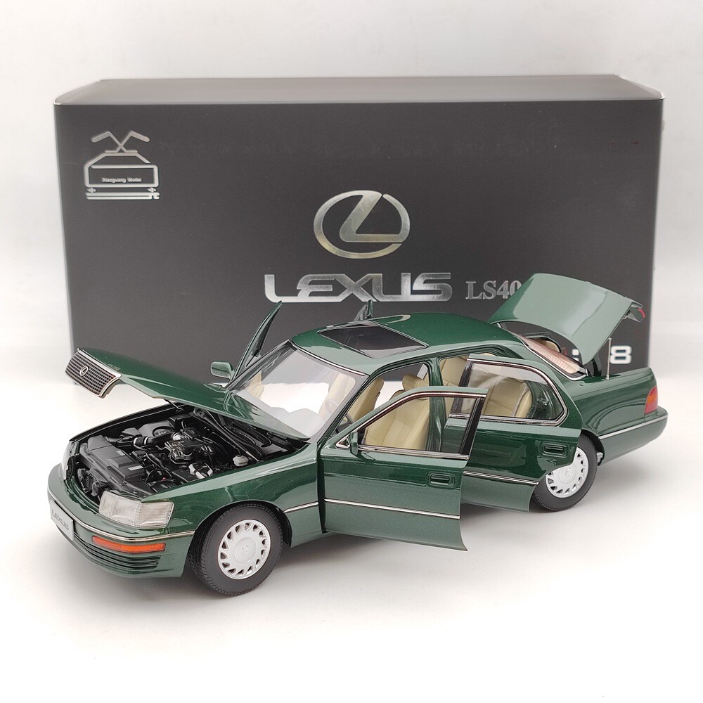 Toyota Lexus LS400 First Generation Green Diecast 1/18 Scale model Car ...