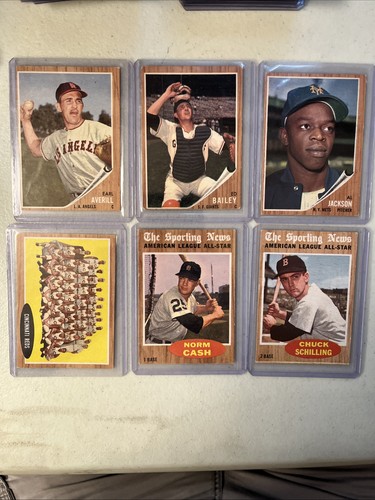 1962 Topps Baseball Card Lot Of 23 Higher Numbers. 452-574 | eBay