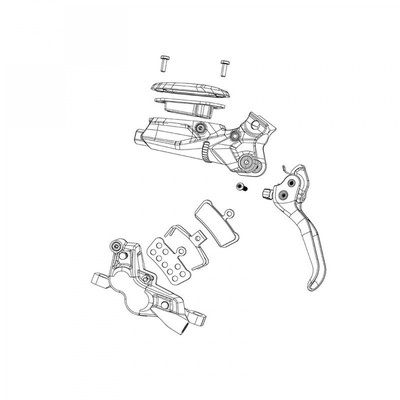 KIT PISTONS FREIN DISQUE SRAM GUIDE R RS RSC G2 RSC/ULTIMATE - 11.5018 ...