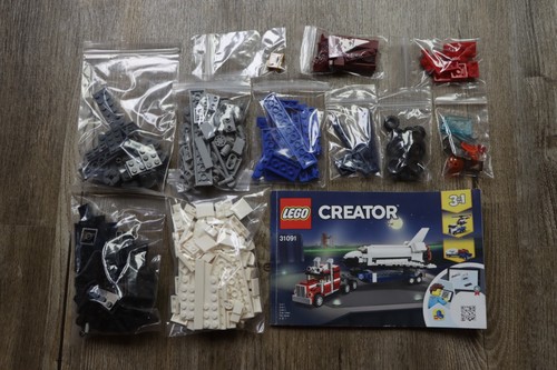 LEGO® 31091 Creator 3 In 1 Shuttle Transporter 100% Complete With ...