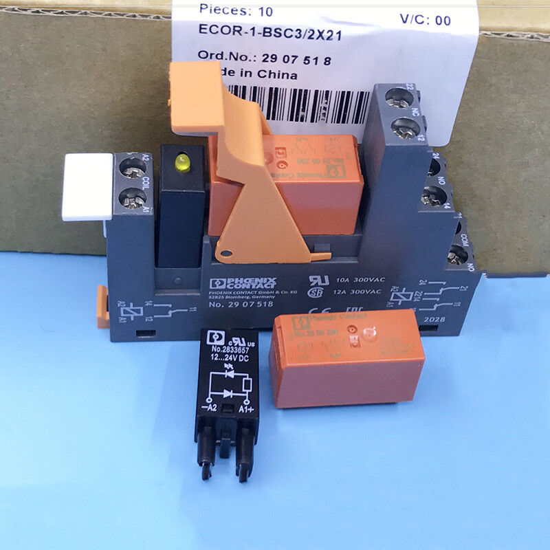 5Pcs TYCO No.2906286 24VDC Power Relay with 2907518 Socket 2833657 | eBay