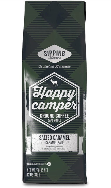 2 Happy Camper Paramount Roasters Salted Caramel Ground Coffee 12 Oz Jan 2022 for sale online | eBay