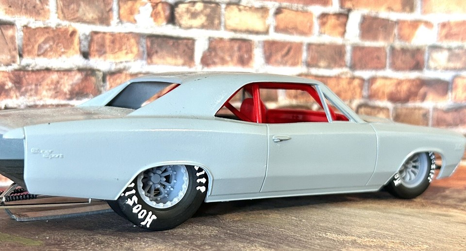 Resin 15/17 Scale inch “RC Comp Hammer” Wheels With Drag Slicks 1/24, 1 ...