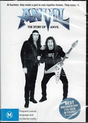 THE STORY OF ANVIL DVD Canadian Heavy Metal Band Documentary NEW ...