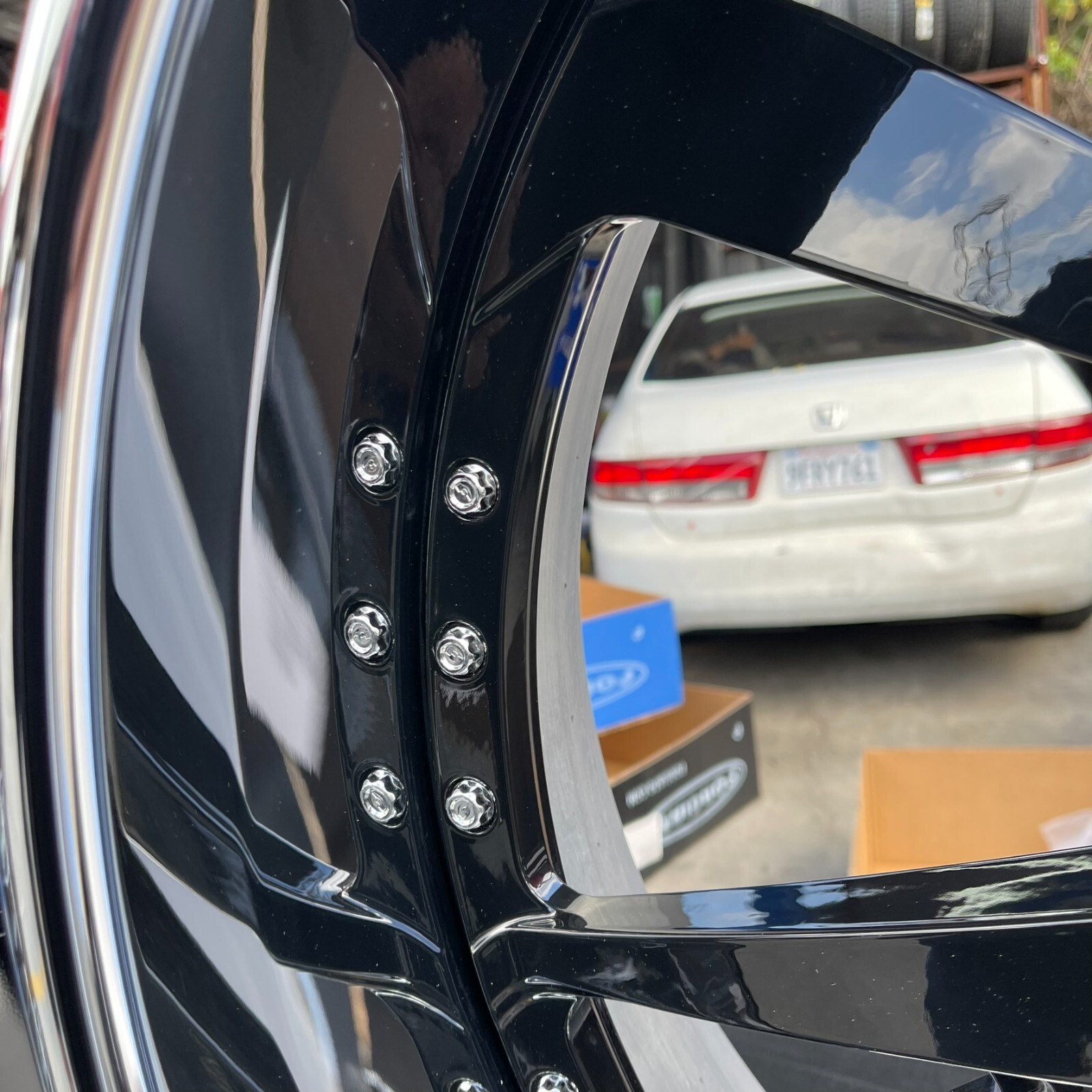 24 INCH FORGIATO S221 G BODY-CHEVELLE FITMENT GLOSS BLK WHEEL-TIRE PKG ...