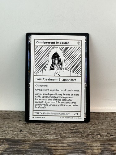 MTG Mystery Booster 2 Play-Test Card Omnipresent Impostor NM | eBay