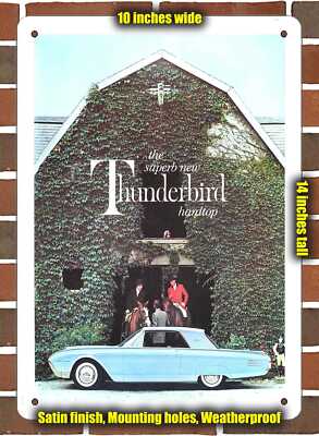 Metal Sign - 1961 Ford Thunderbird (Sign Variant #5) | eBay