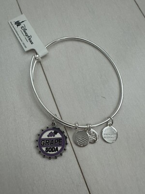 Alex And Ani Disney Pixar Up Grape Soda Bangle Bracelet Silver Tone | eBay