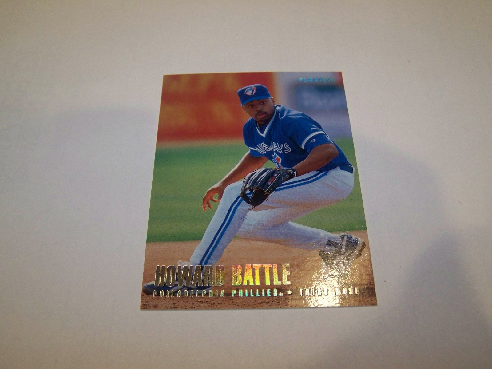 HOWARD BATTLE 1996 FLEER TIFFANY BASEBALL CARD # 491 | eBay