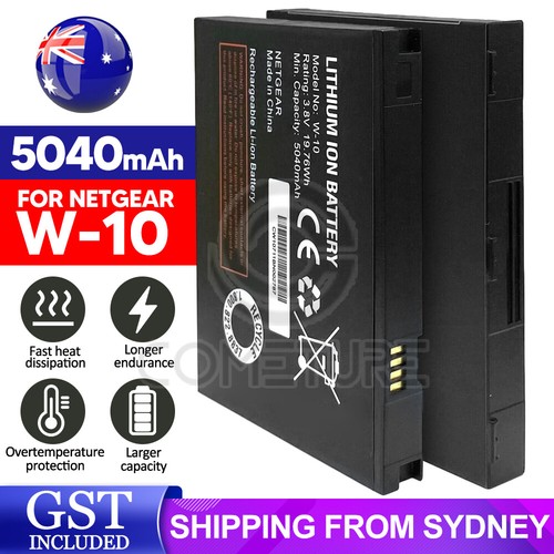 Battery For Telstra Netgear Nighthawk M1 MR1100 308-10019-01 W-10 W-10 ...