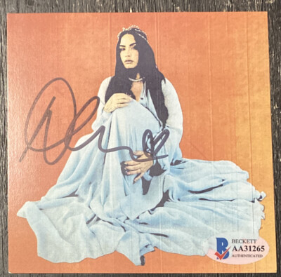 DEMI LOVATO SIGNED DANCING WITH THE DEVIL ART CARD BECKETT COA | eBay ...