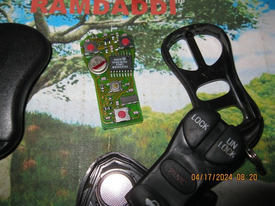 1x 95-06 MERCURY LINCOLN or FORD LHJ002 Mint Cond Key Fob Remote ...