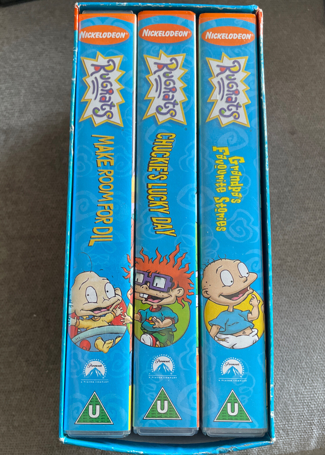 Rugrats VHS X3- Rugrats The Video Collection 90s Nickelodeon VHS Box ...