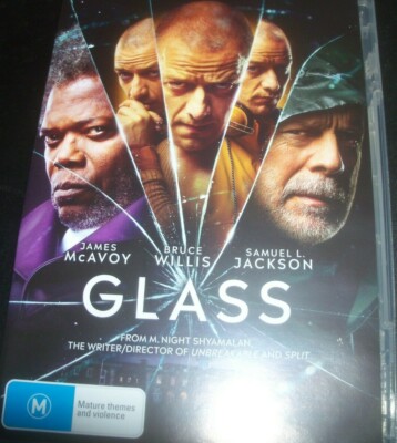 Glass DVD James McAvoy | M. Night Shyamalan (Australia Region 4) DVD ...