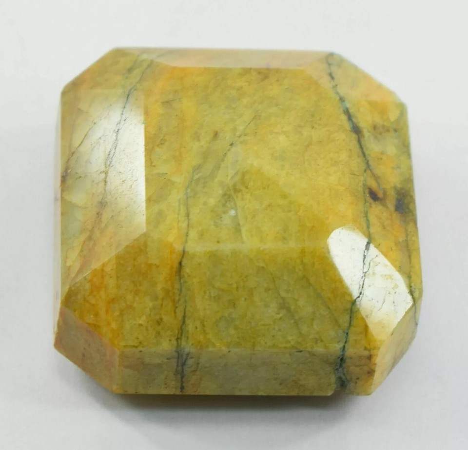 Natural 589 Ct Certified Yellow Beryl Emerald Shape Gemstone Weekend ...