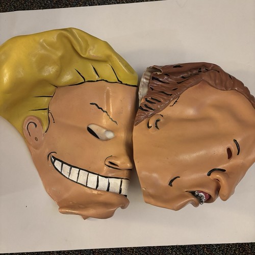 BEAVIS and BUTT-HEAD Halloween Masks MTV 2011 - Not 1993 - Rubie’s ...
