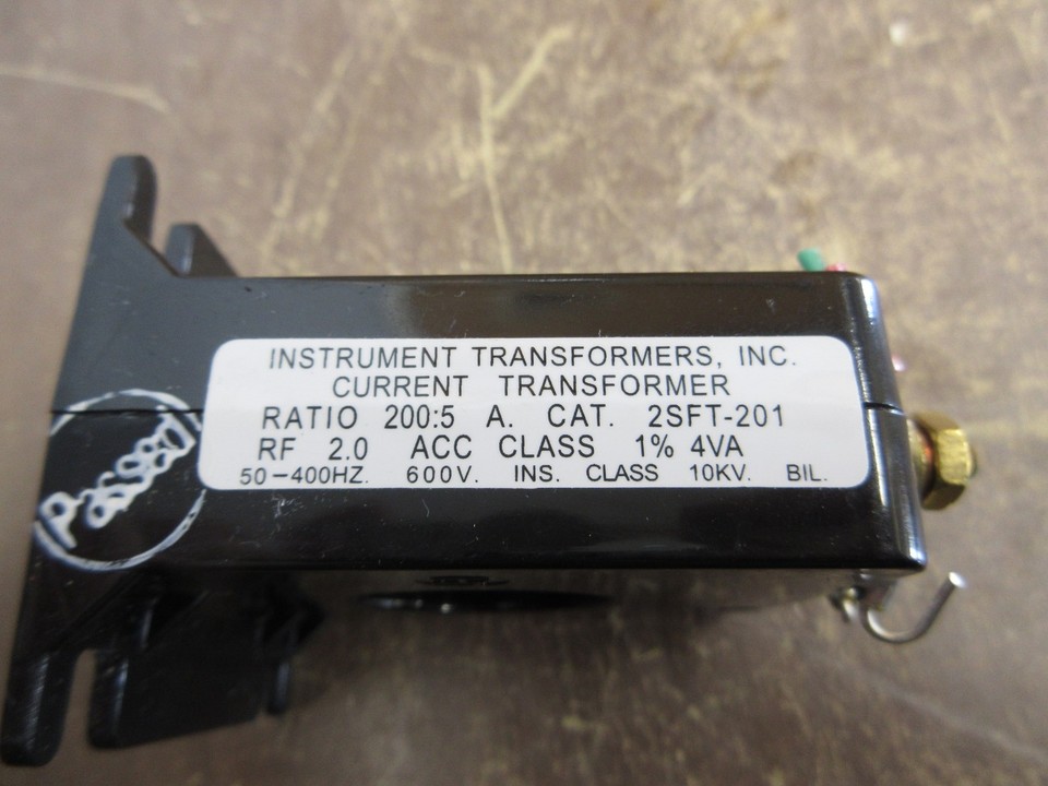 Instrument Transformers Current Transformer 2SFT-201 Ratio 200:5A 600V ...