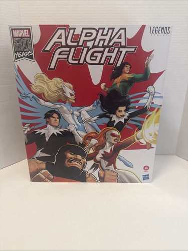 Marvel Legends Alpha Flight Collectible Action Figure Set 6-Pack Amazon ...