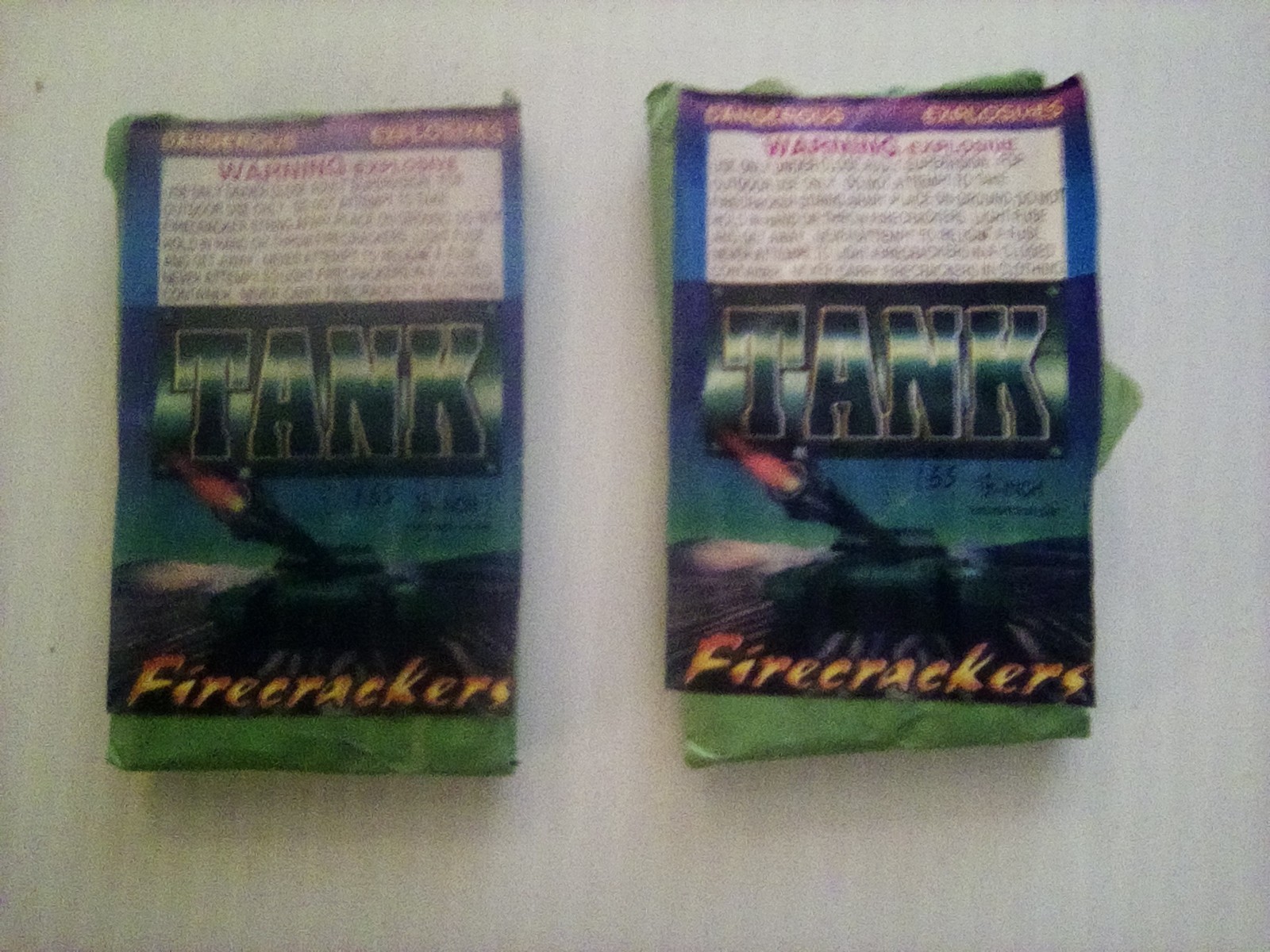 2 Vintage TANK Firecracker Packs labels, Labels abel Only Per EBay | eBay