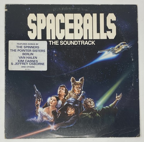 SPACEBALLS “The Soundtrack” PROMO Vinyl Record Album LP Mel Brooks ...