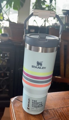 NEW Stanley The Varsity Ice Flow Tumbler 30 oz Seafoam Stripe | eBay