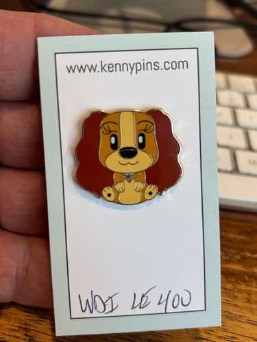 WDI Disney adorbs pin - Lady and The Tramp - Lady | eBay