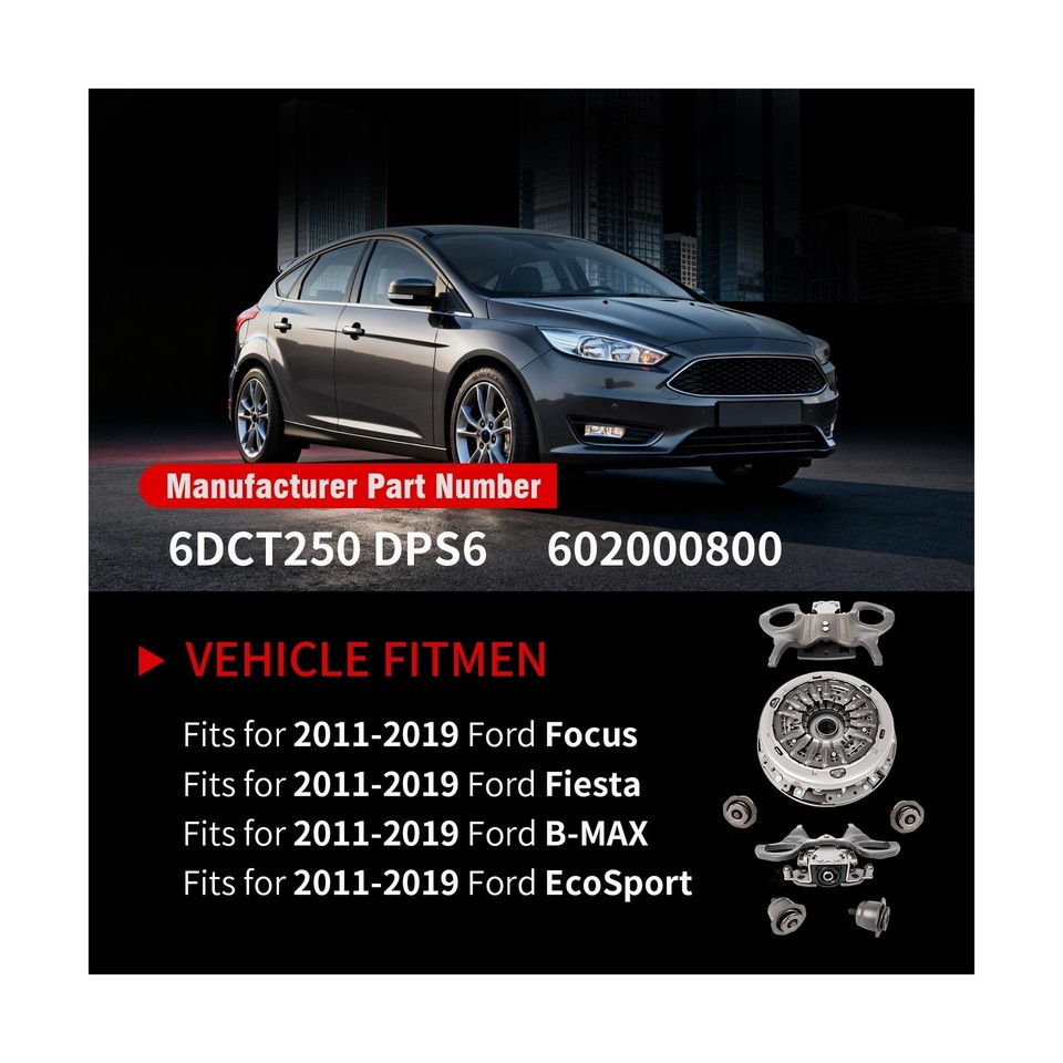 6DCT250 DPS6 Auto Transmission Dual Clutch Fork Kit with Clutch Release ...