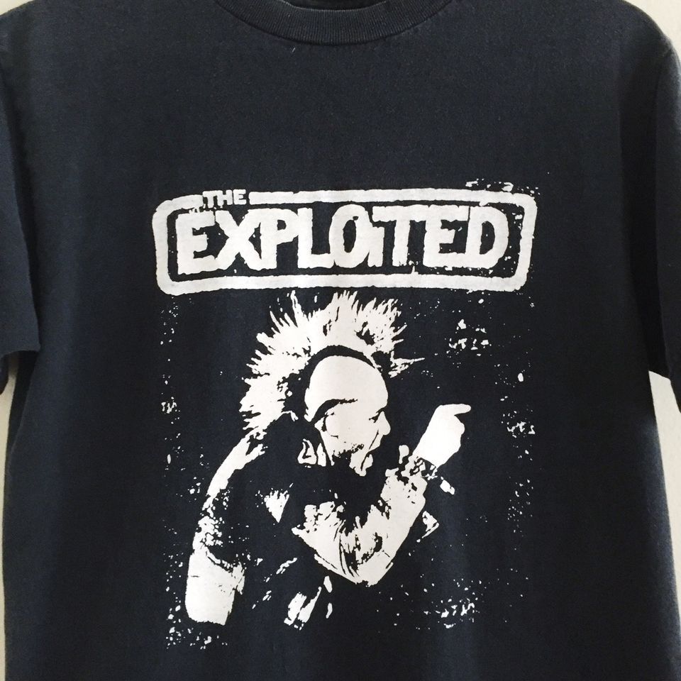 SALE RAre THE EXPLOITED Band Short Sleeve Black Men S-234XL T-Shirt | eBay
