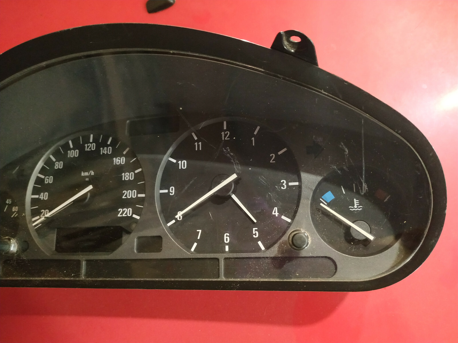 VERY RARE *** BMW E36 INSTRUMENT CLUSTER SPEEDOMETER TACHOMETER ANALOG ...