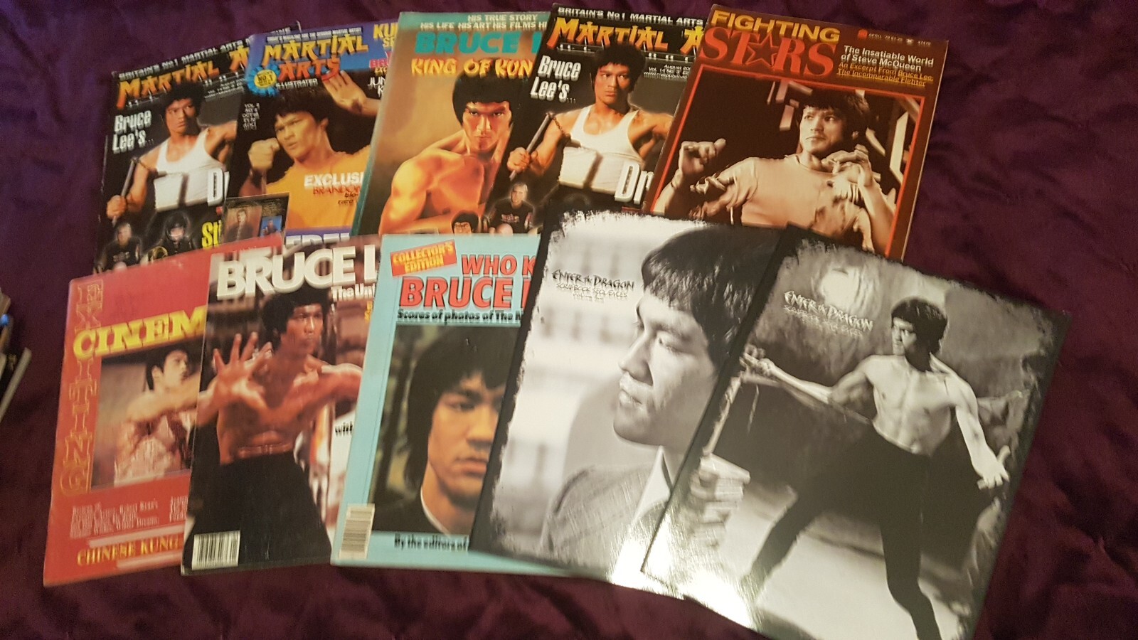 BRUCE LEE MAGAZINES 10 ISSUES | eBay