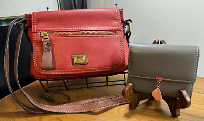 b o c BORN CONCEPT Small Adjustable CROSSBODY PURSE & Tri-Fold ...