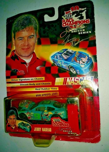 Racing Champions Signature Driver Series #9 Jerry Nadeau. Cartoon ...