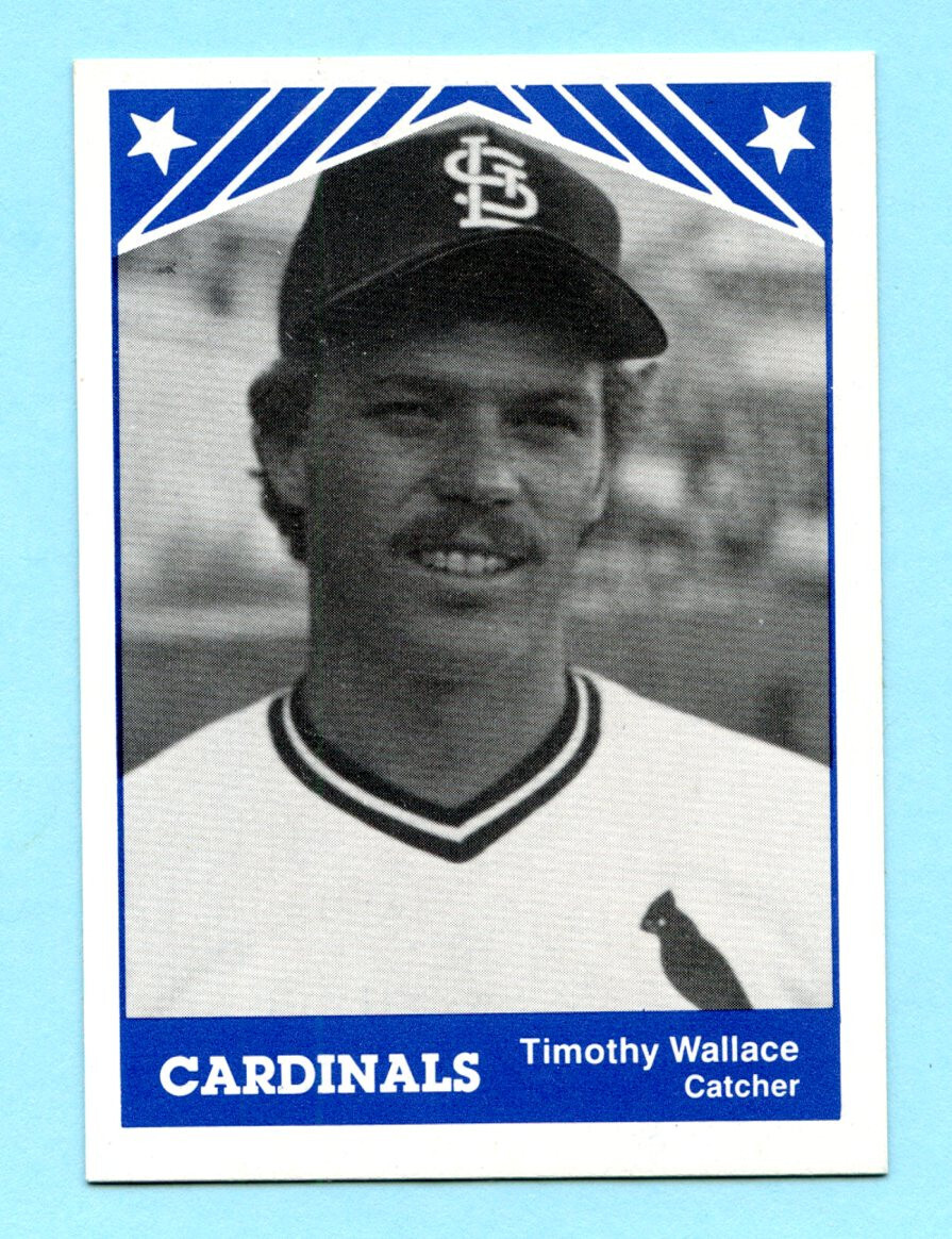 1983 Minor League Timothy Wallace - St. Petersburg Cardinals- Box 132 ...